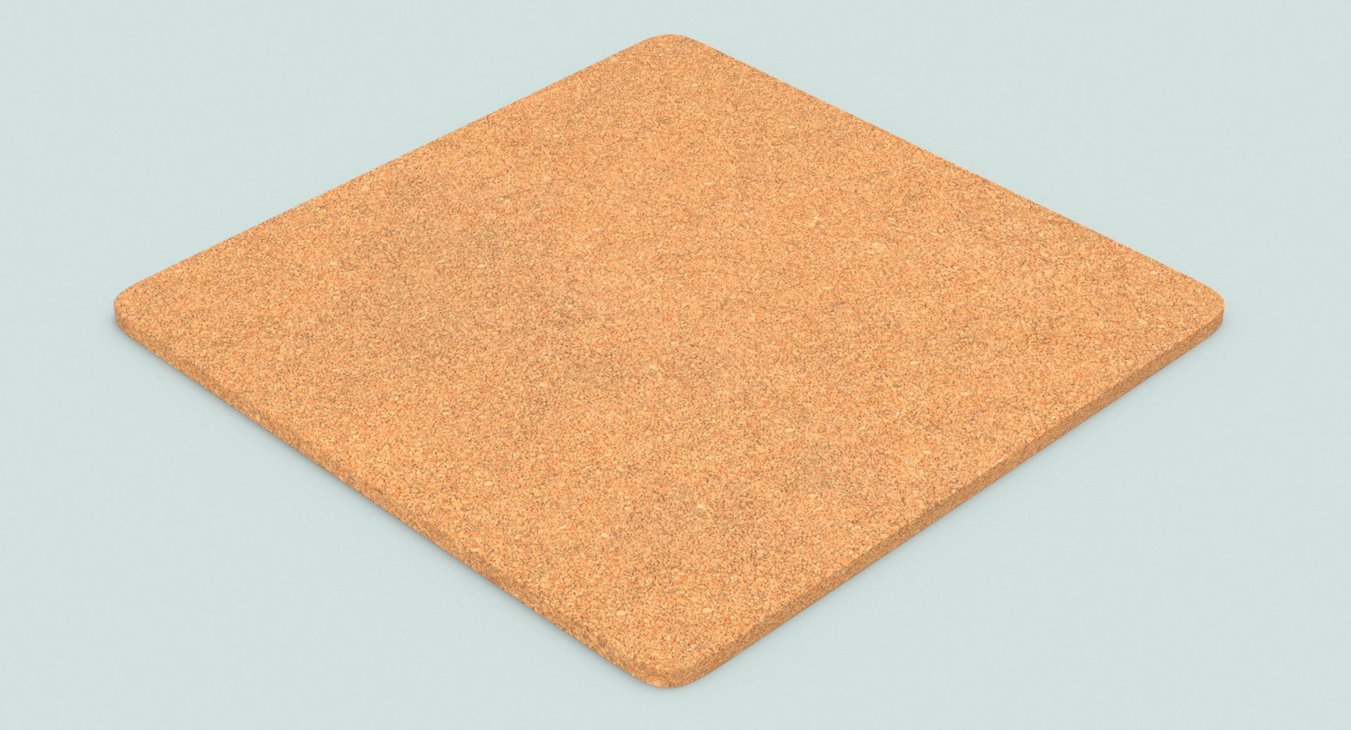 Cork-coasters---square-single 3D Model - TurboSquid 1164402