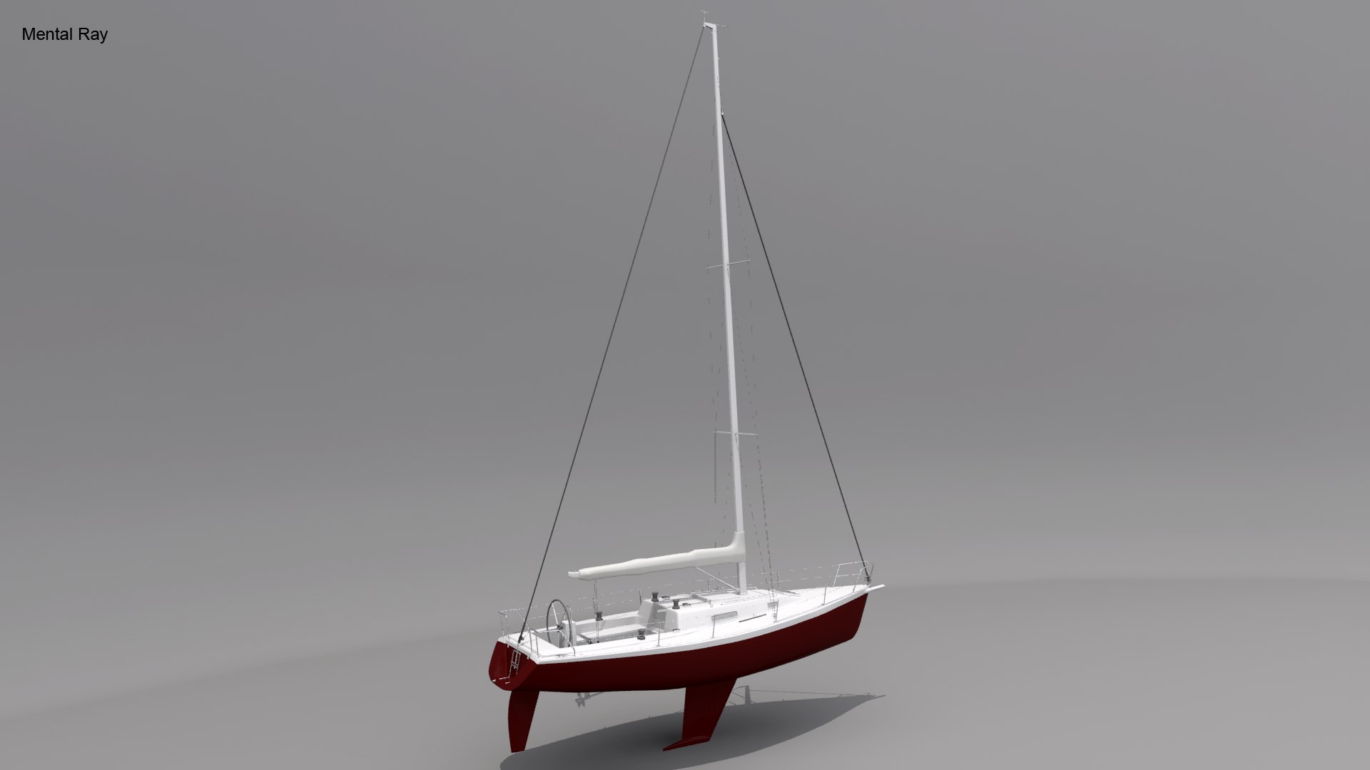 Sailboat J105 3D Model - TurboSquid 1516553