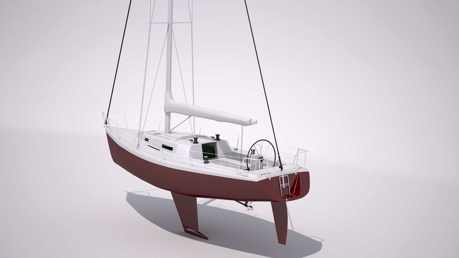 Sailboat J105 3D Model - TurboSquid 1516553