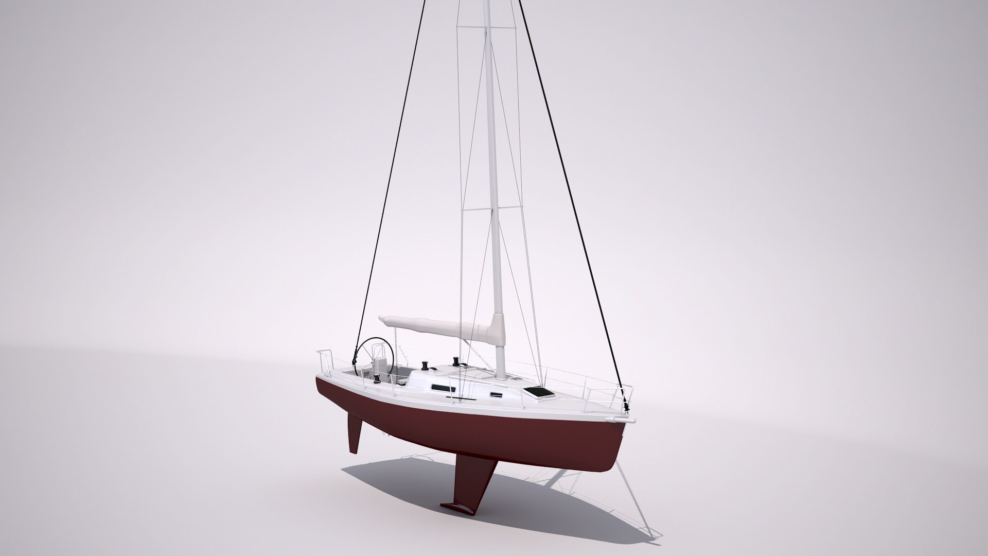 Sailboat J105 3D Model - TurboSquid 1516553