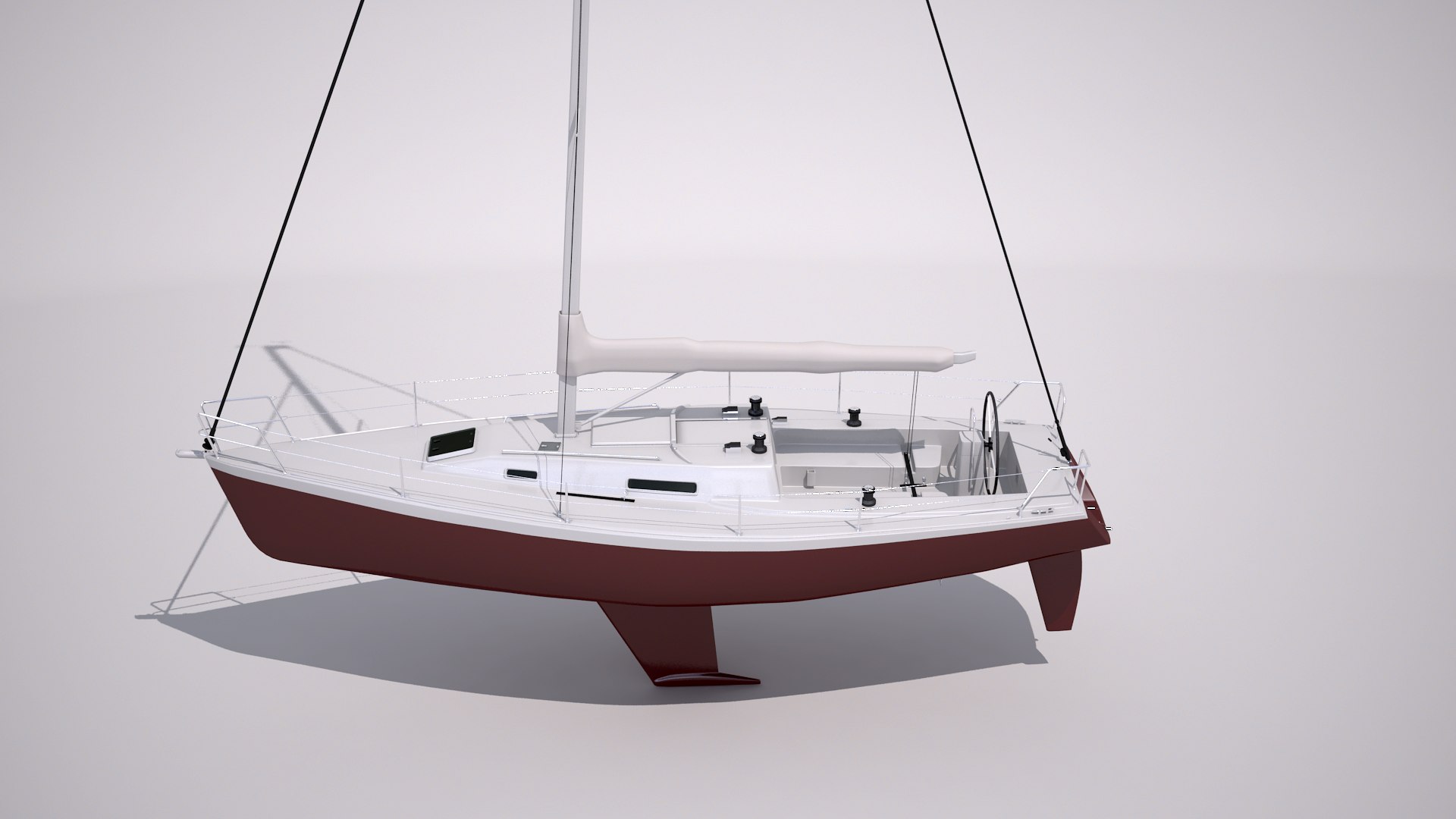 Sailboat J105 3D Model - TurboSquid 1516553