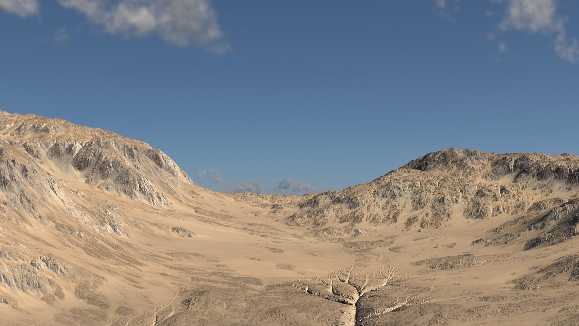 3D Desert Landscape 01 - TurboSquid 1936301