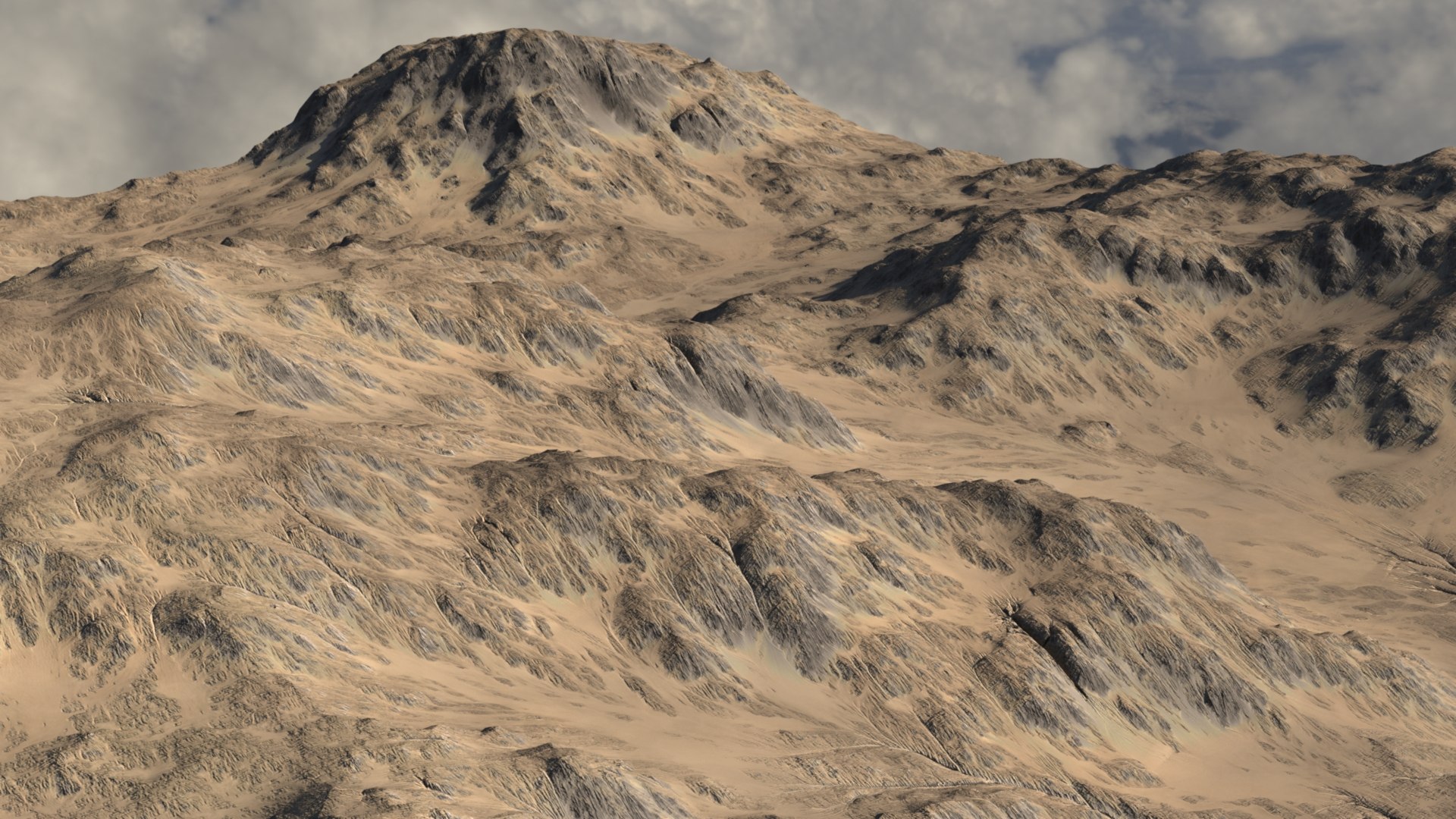 3D Desert Landscape 01 - TurboSquid 1936301