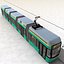City Transport Tram Variotram 3d Model