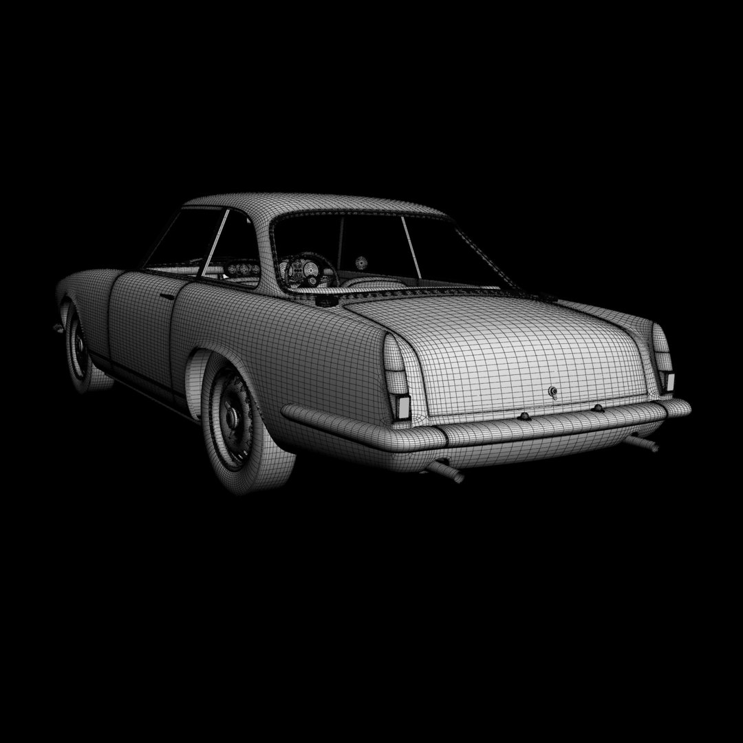 3D model gordon-keeble gk1 coupe - TurboSquid 1277248