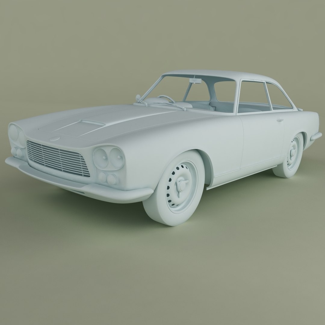 3D model gordon-keeble gk1 coupe - TurboSquid 1277248