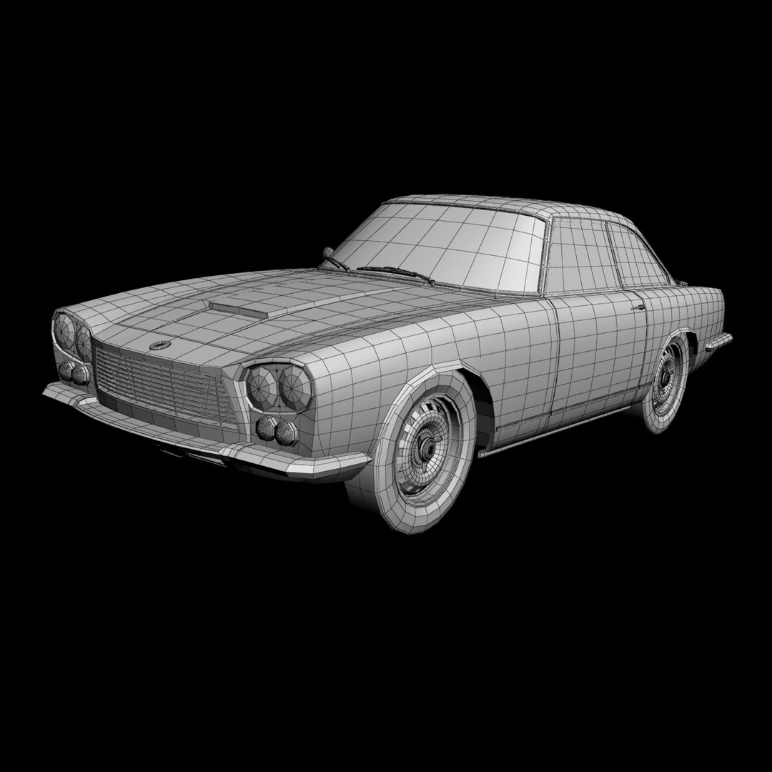 3D model gordon-keeble gk1 coupe - TurboSquid 1277248