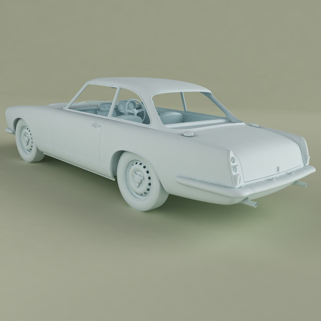 3D model gordon-keeble gk1 coupe - TurboSquid 1277248