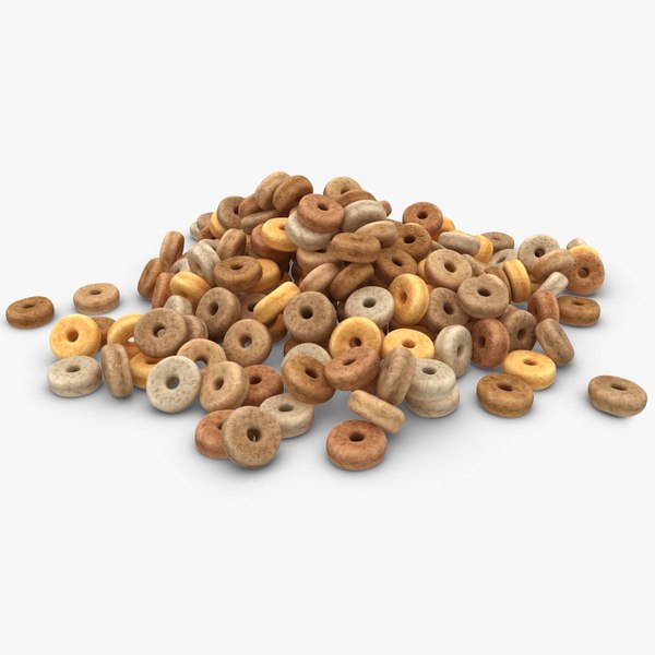 realistic cheerios plain 3d 3ds