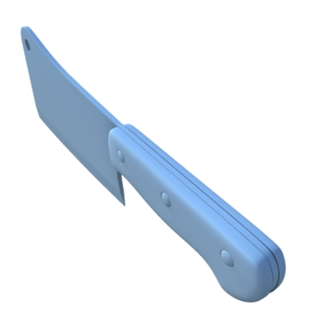 3d Model Meat Cleaver