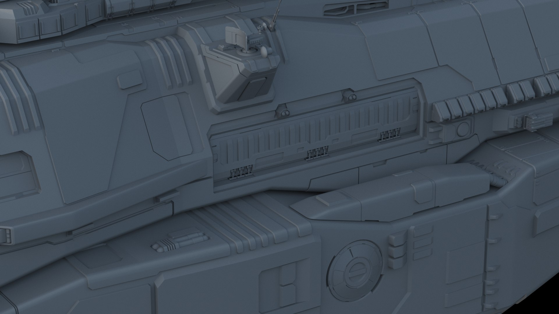 3D Spaceship - Command Ship - TurboSquid 2022348