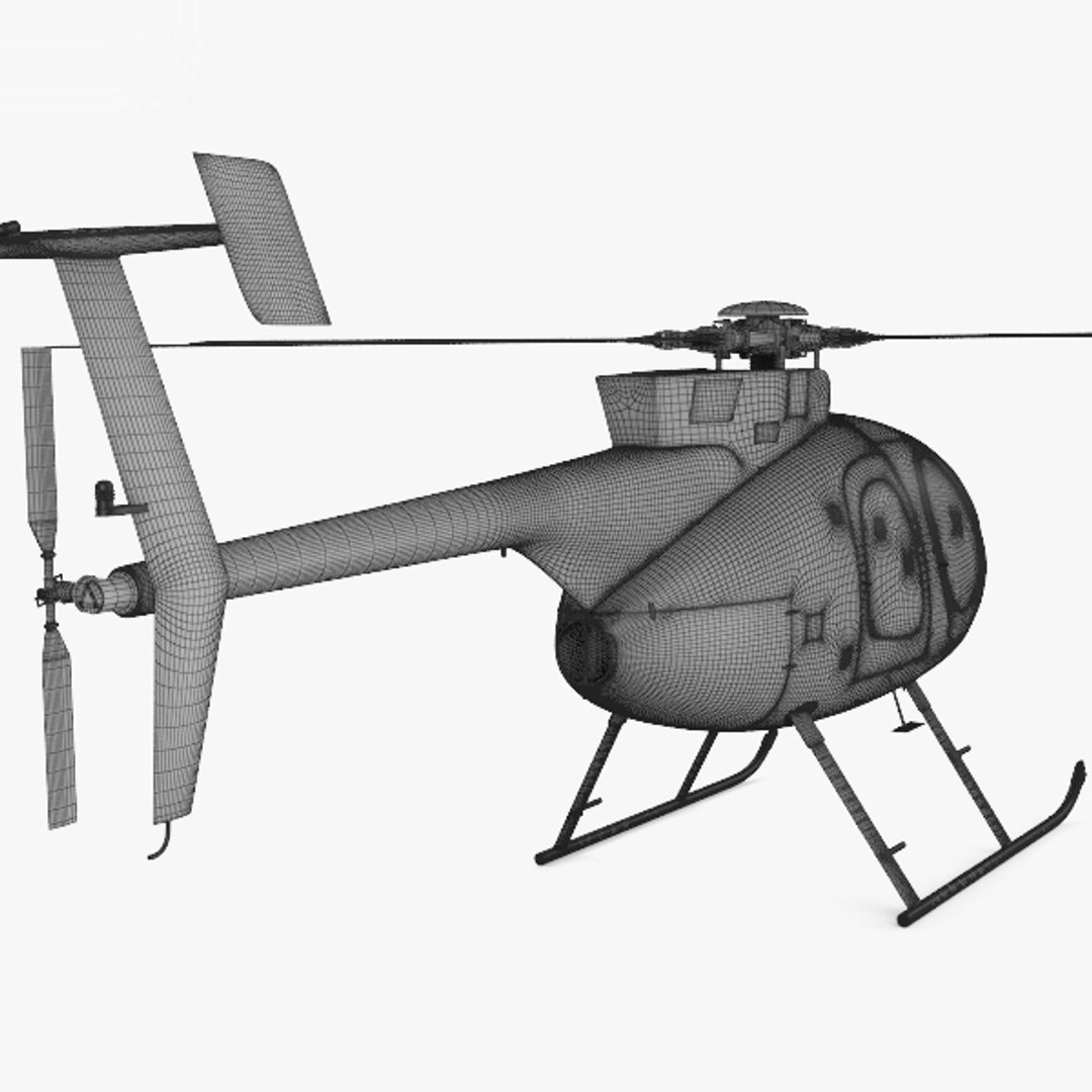 500 Md Helicopters 3D Model - TurboSquid 1463801