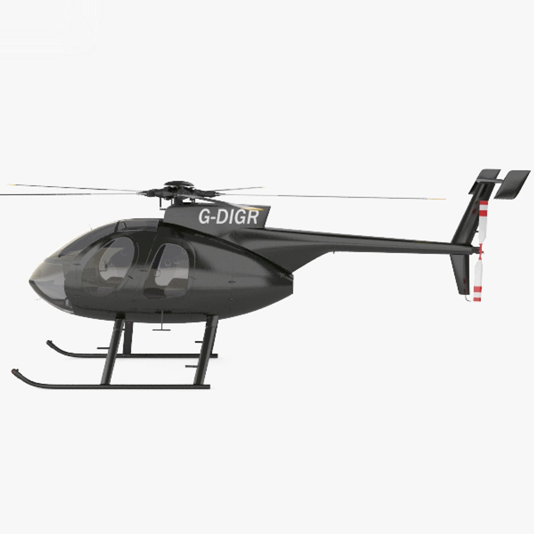500 Md Helicopters 3D Model - TurboSquid 1463801