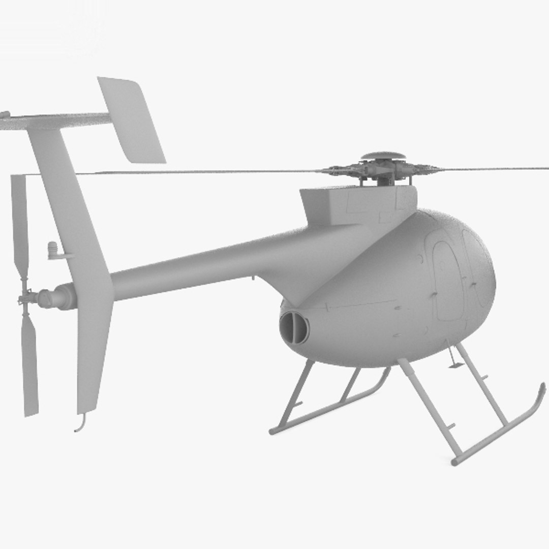 500 Md Helicopters 3D Model - TurboSquid 1463801