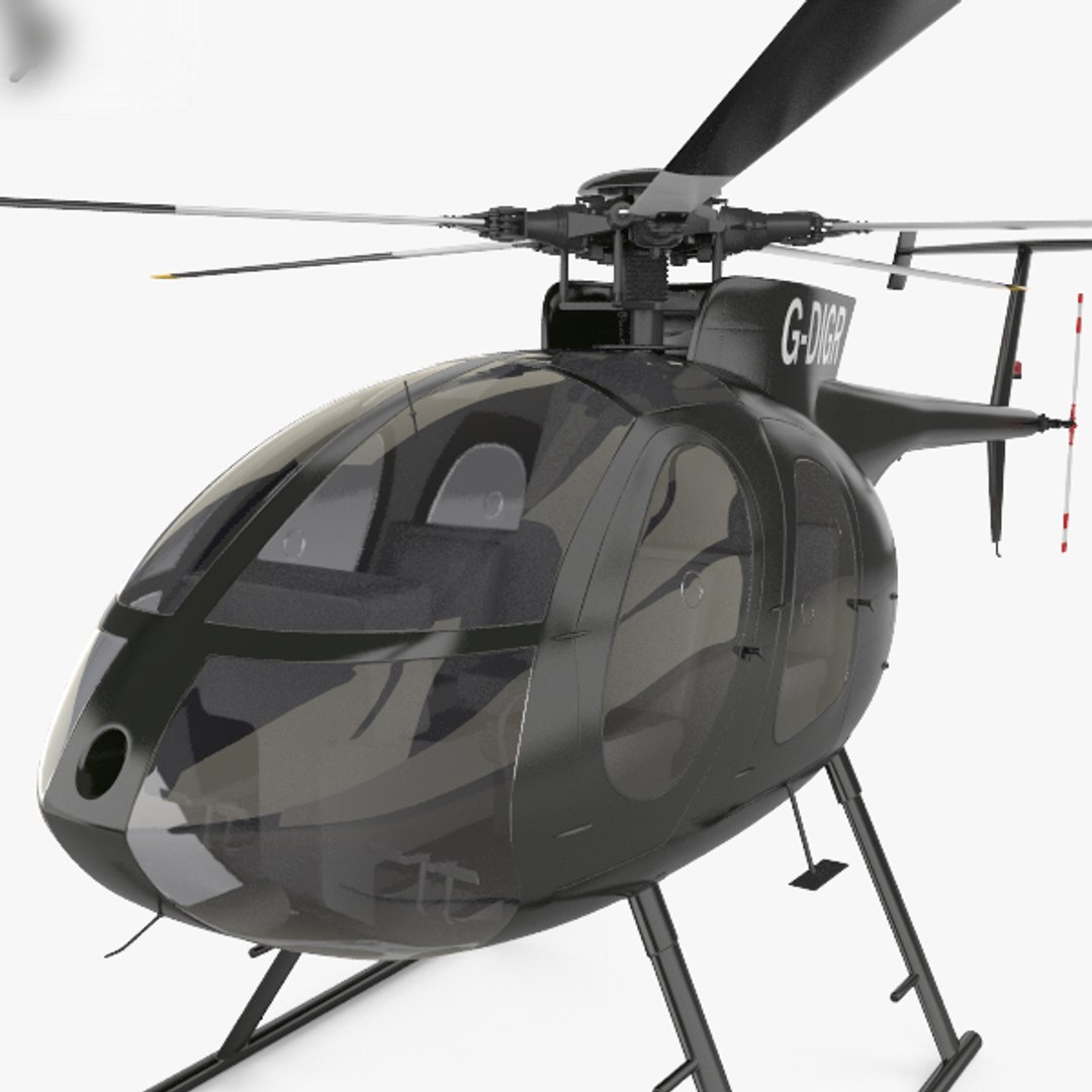 500 Md Helicopters 3D Model - TurboSquid 1463801