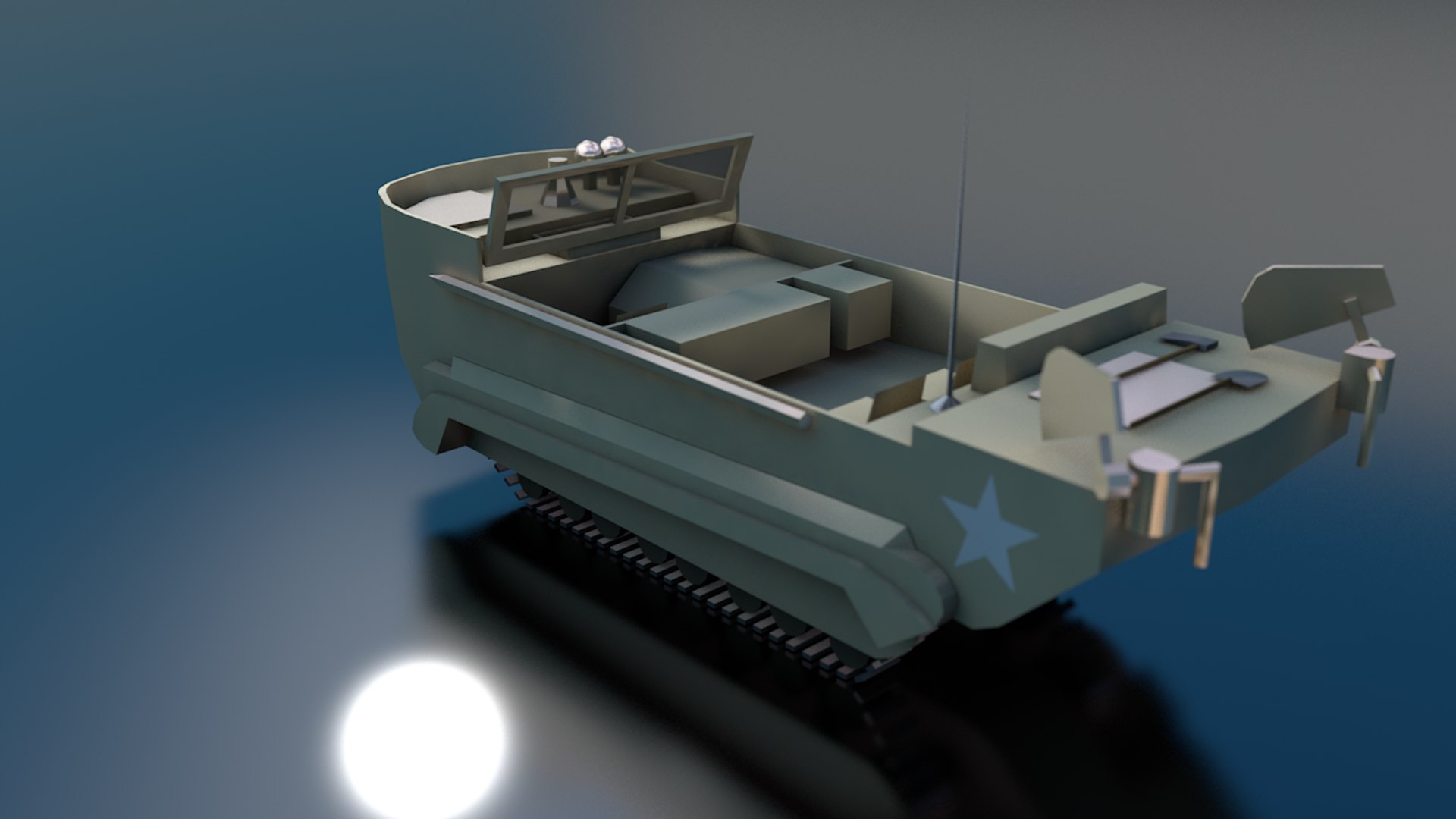 3D M29 Weasel Military Tank Model - TurboSquid 1461310