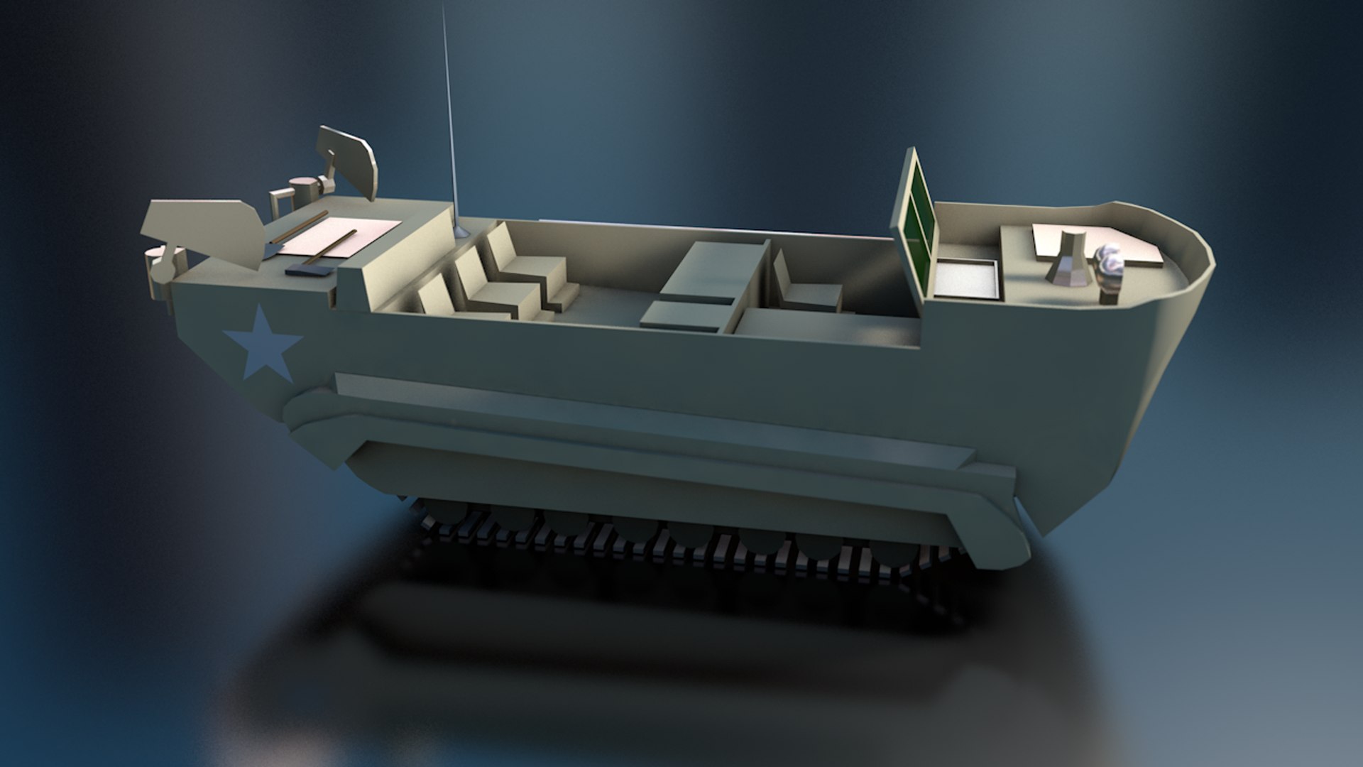 3D M29 Weasel Military Tank Model - TurboSquid 1461310