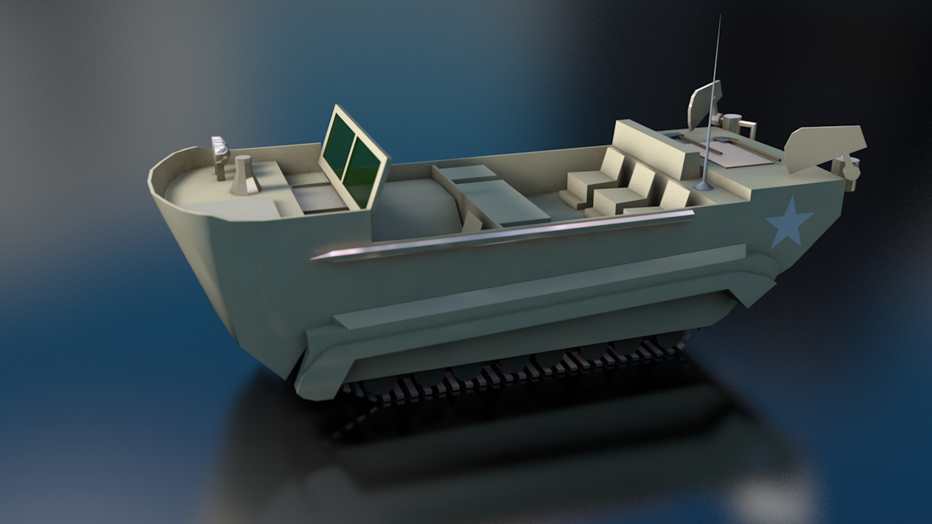 3D M29 Weasel Military Tank Model - TurboSquid 1461310