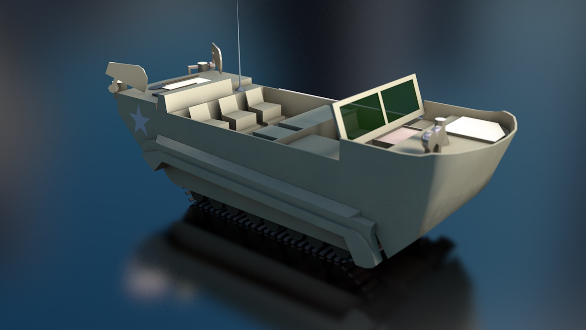 3D M29 Weasel Military Tank Model - TurboSquid 1461310