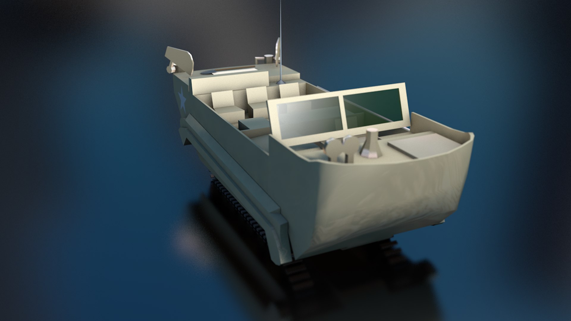 3D M29 Weasel Military Tank Model - TurboSquid 1461310