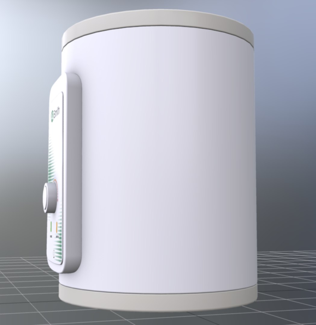 AO Smith HSE-VAS 15 Litres 2KW Storage Water Geyser Model - TurboSquid ...