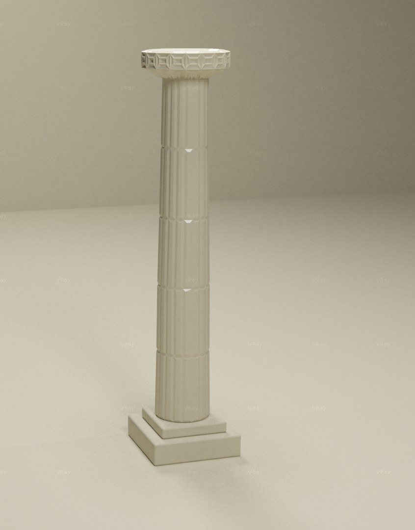 3d max column