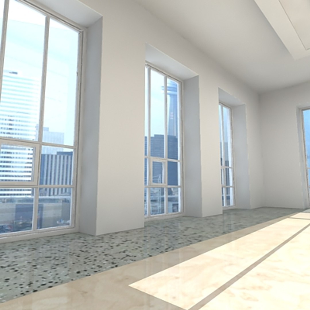 interior shell 3d 3ds