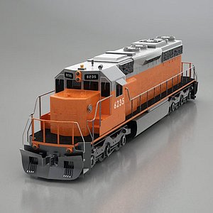 3D Sd40 Models | TurboSquid