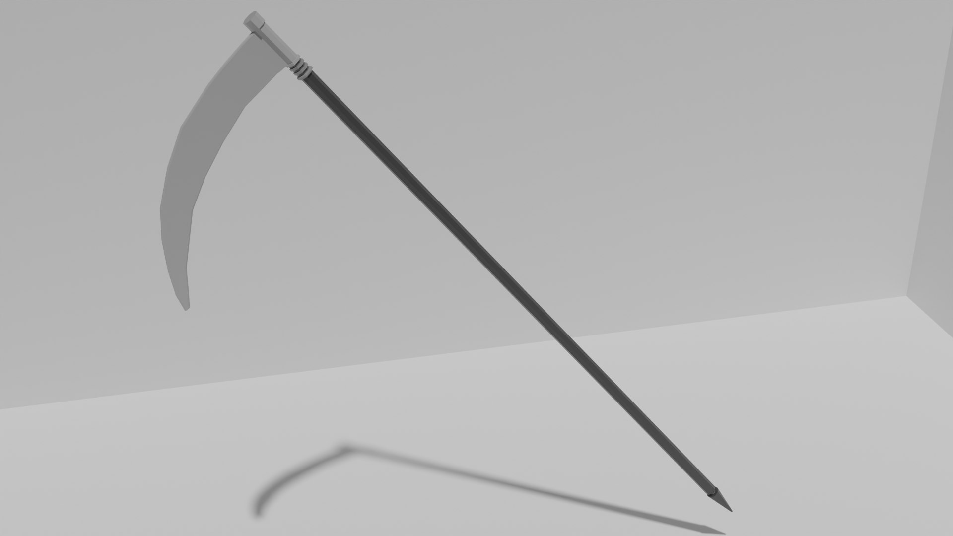 Free Low Poly Scythe 3D - TurboSquid 2416019