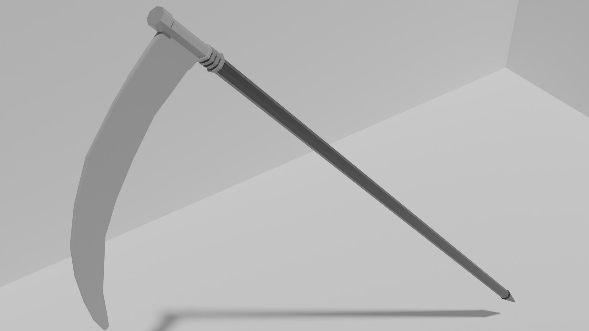 Free Low Poly Scythe 3D - TurboSquid 2416019