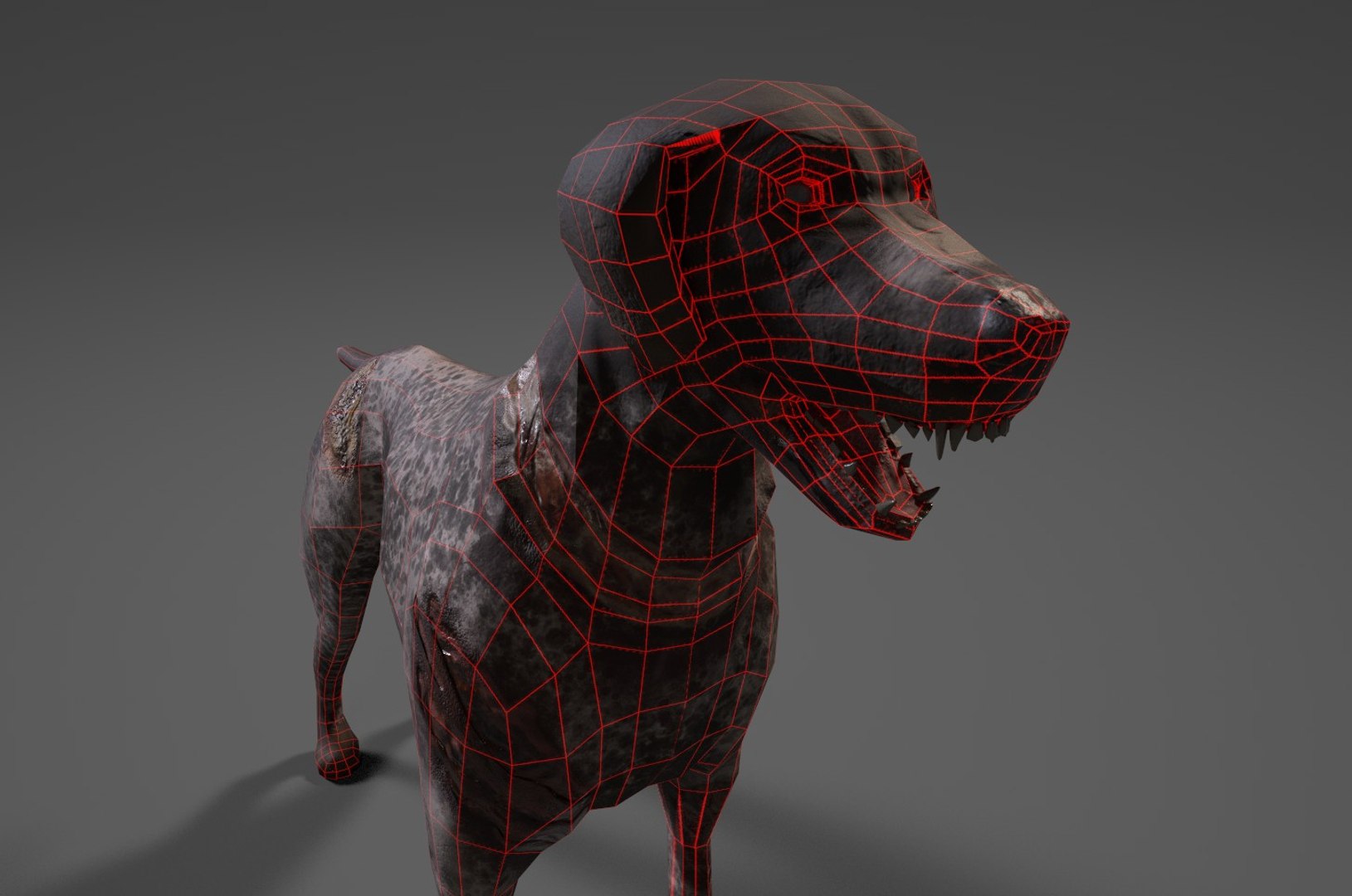 3D model ue4 monster dog - TurboSquid 1592641