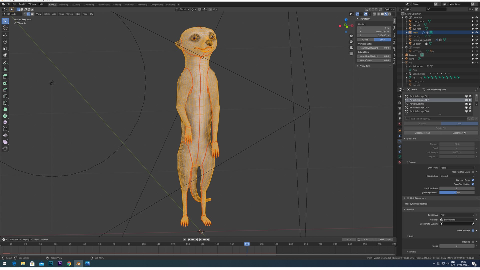 3D rigged cat particle - TurboSquid 1640426