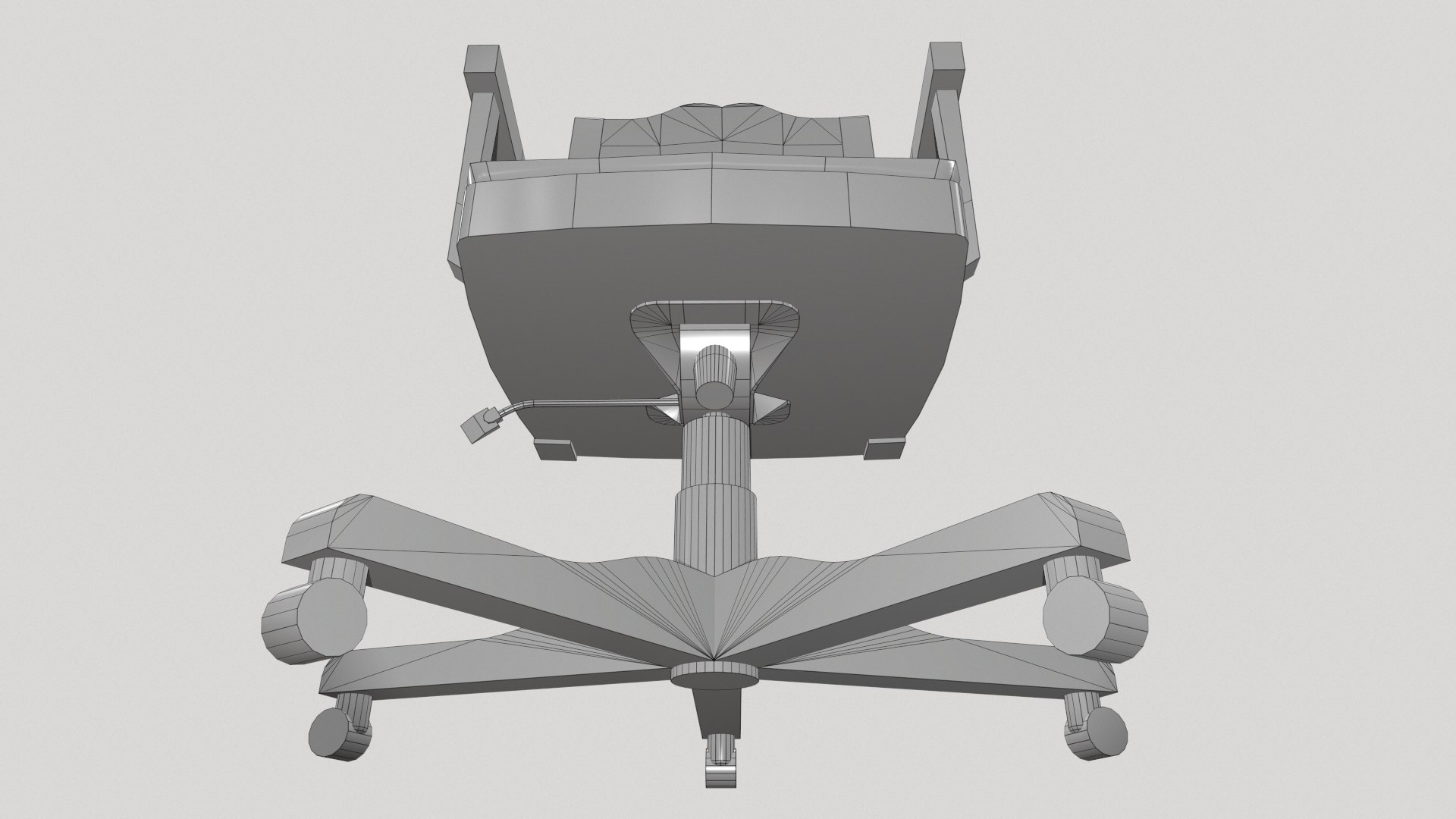 3D Model Realistic Vintage Chair - TurboSquid 1437750