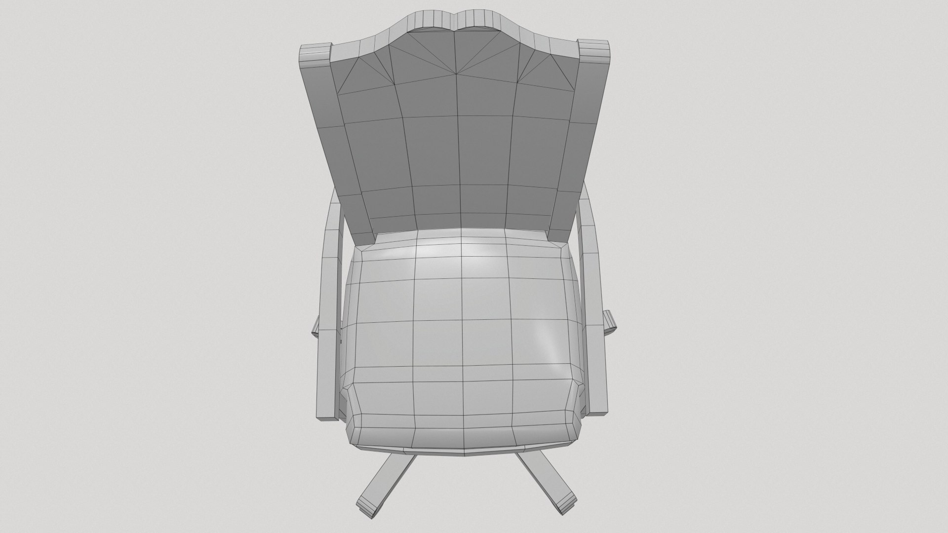 3D Model Realistic Vintage Chair - TurboSquid 1437750