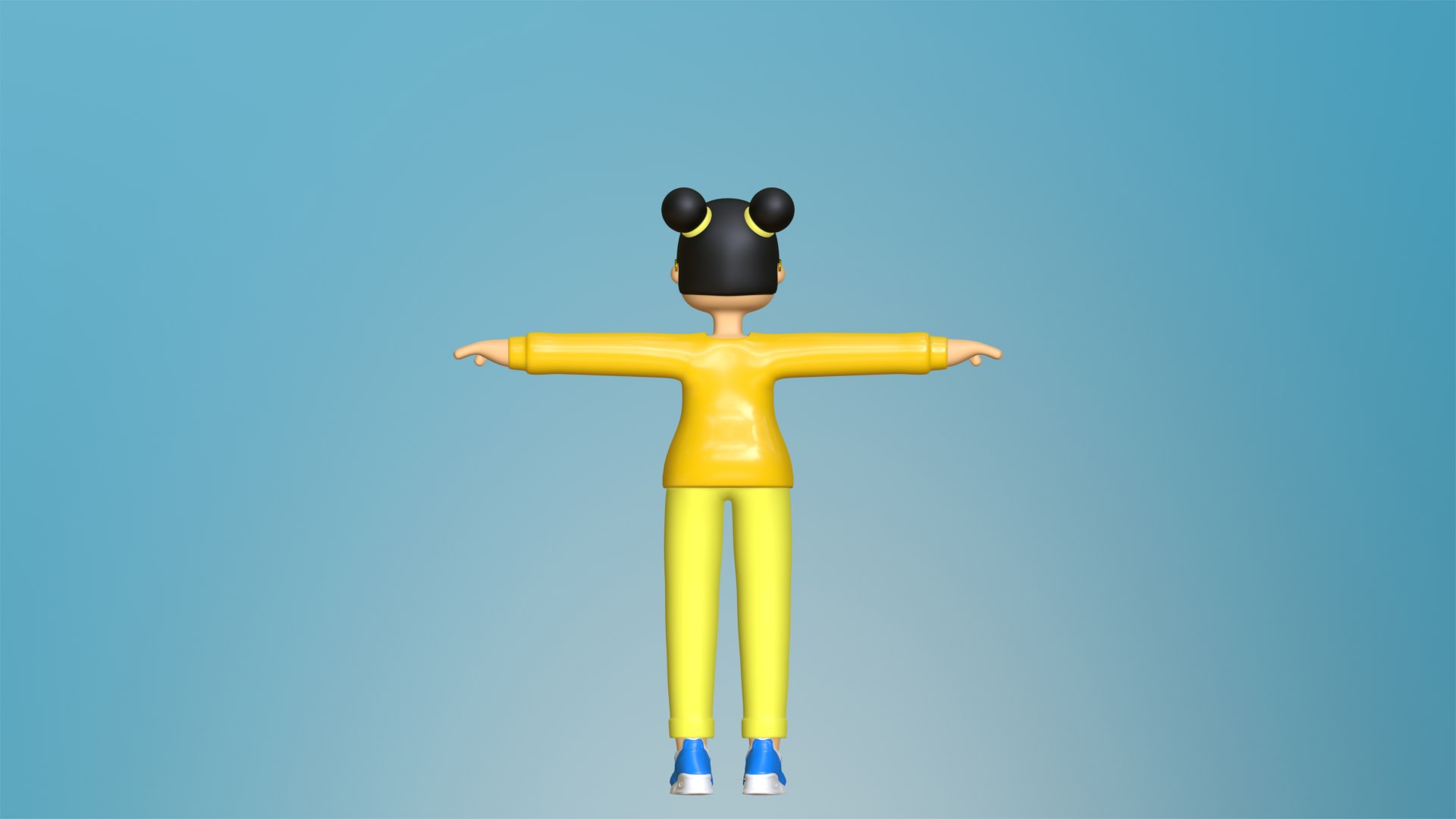 3D Minimal People Woman Character 2002 - TurboSquid 2125635