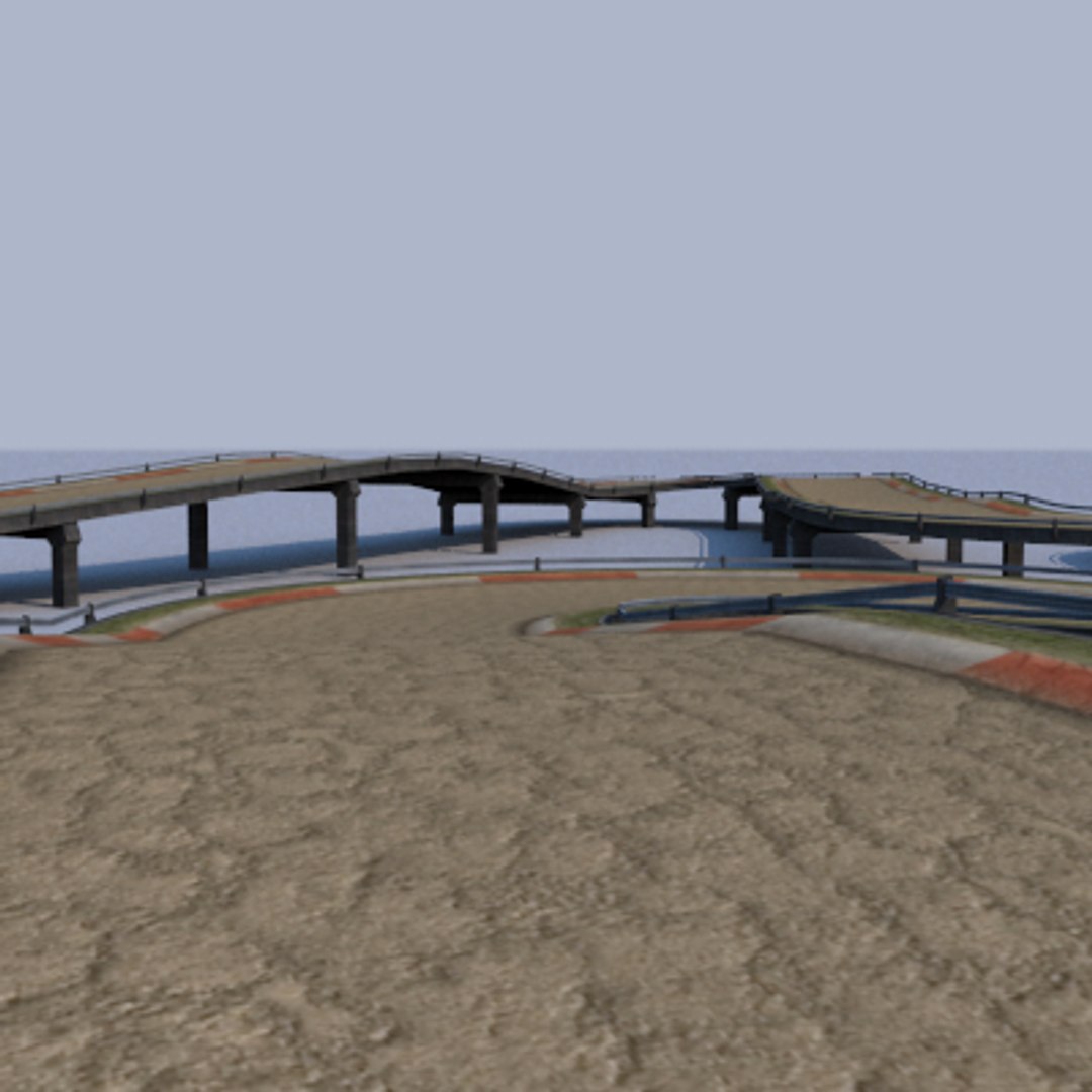 3ds Max Race Track