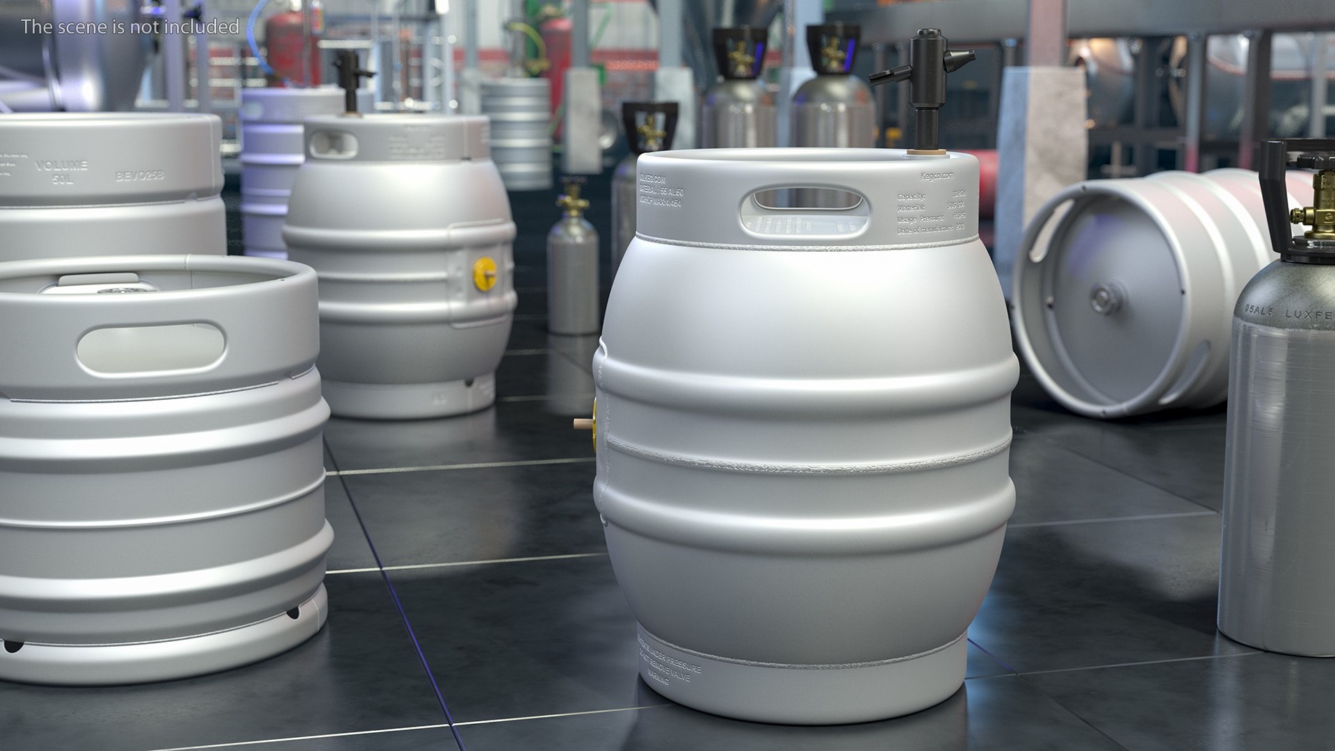 3D Model Firkin Cask - TurboSquid 1623328