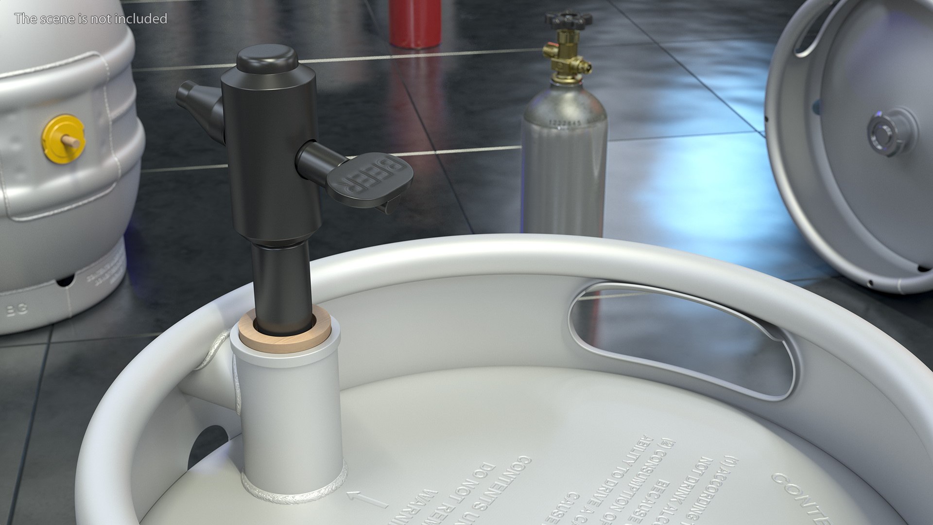 3D Model Firkin Cask - TurboSquid 1623328