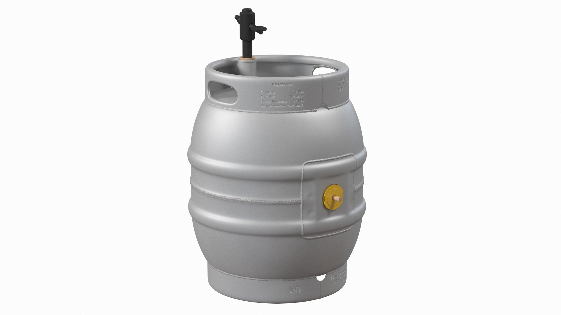 3D Model Firkin Cask - TurboSquid 1623328