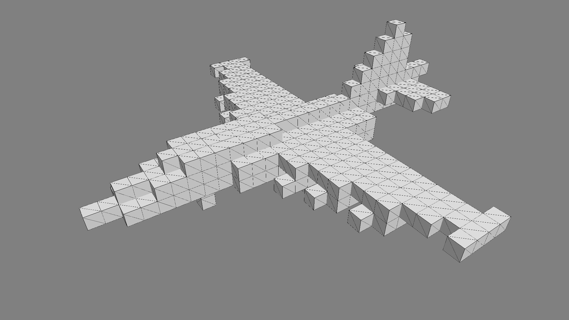 10 Pixelated aircrafts - Russia 3D - TurboSquid 2007441