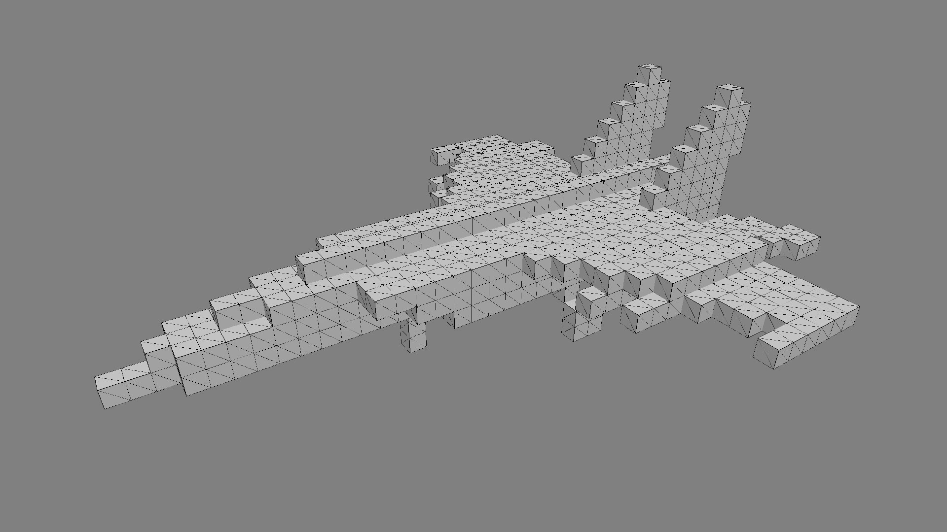 10 Pixelated aircrafts - Russia 3D - TurboSquid 2007441