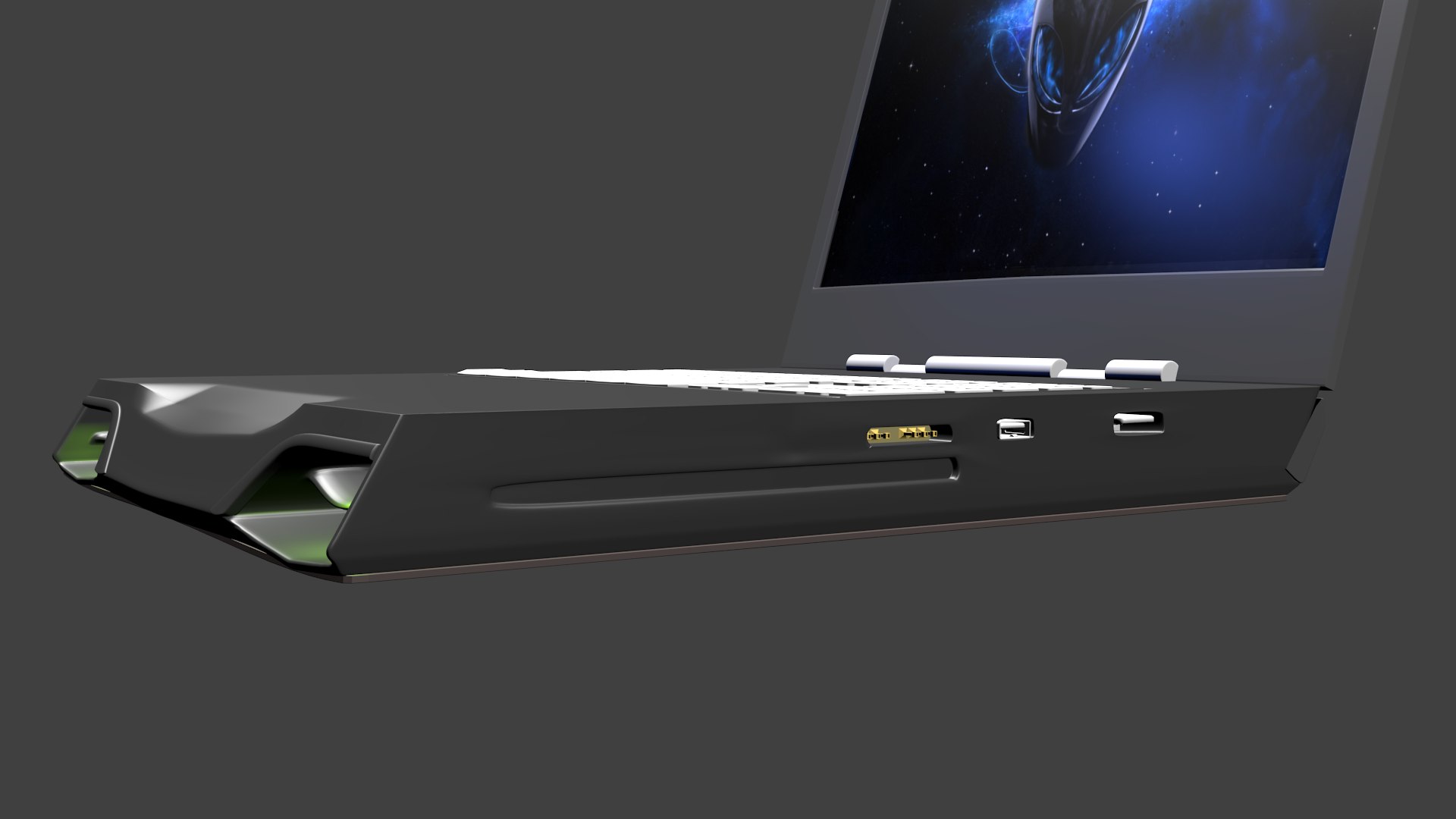 3d Alienware 18x