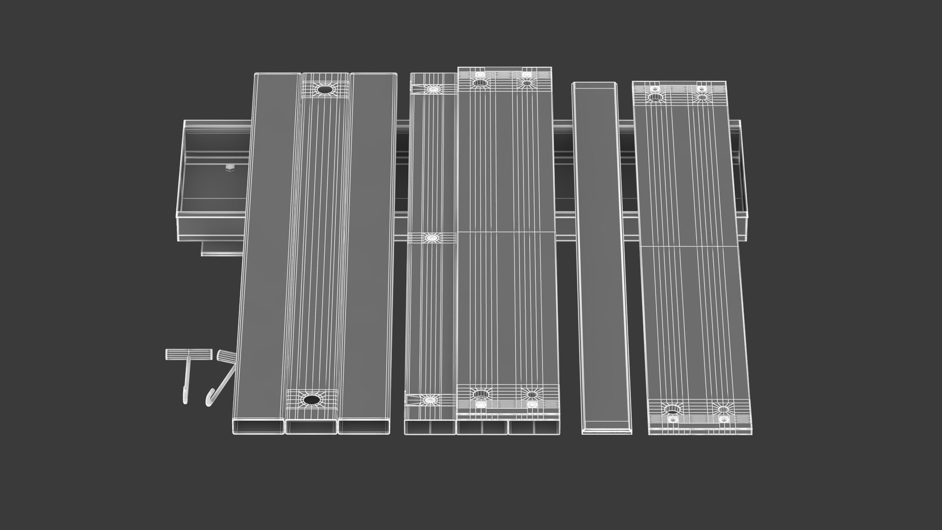 3D Model Athletics Long Jump Plaste Scene - TurboSquid 2363411