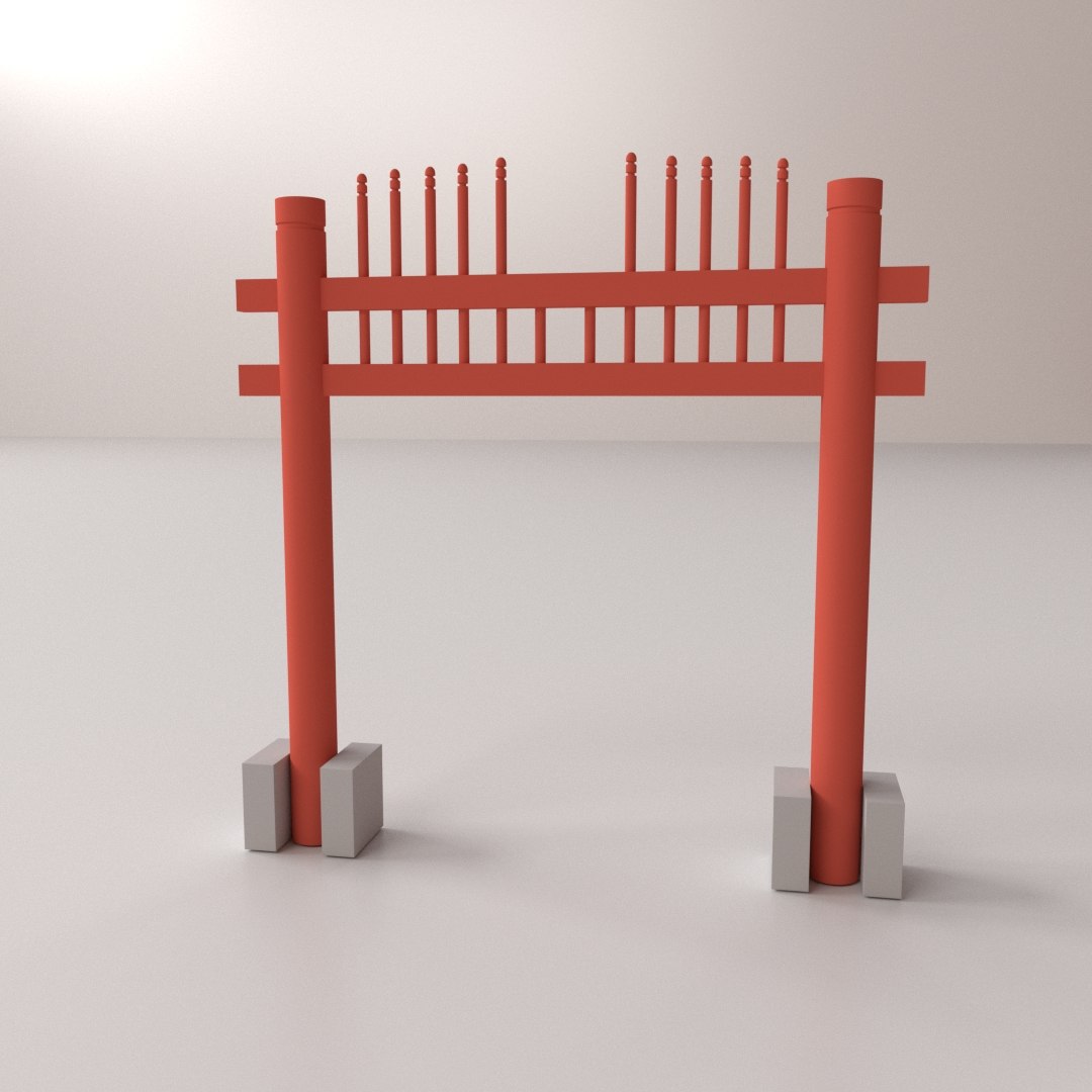 Hongsalmun 3D Model - TurboSquid 1159091