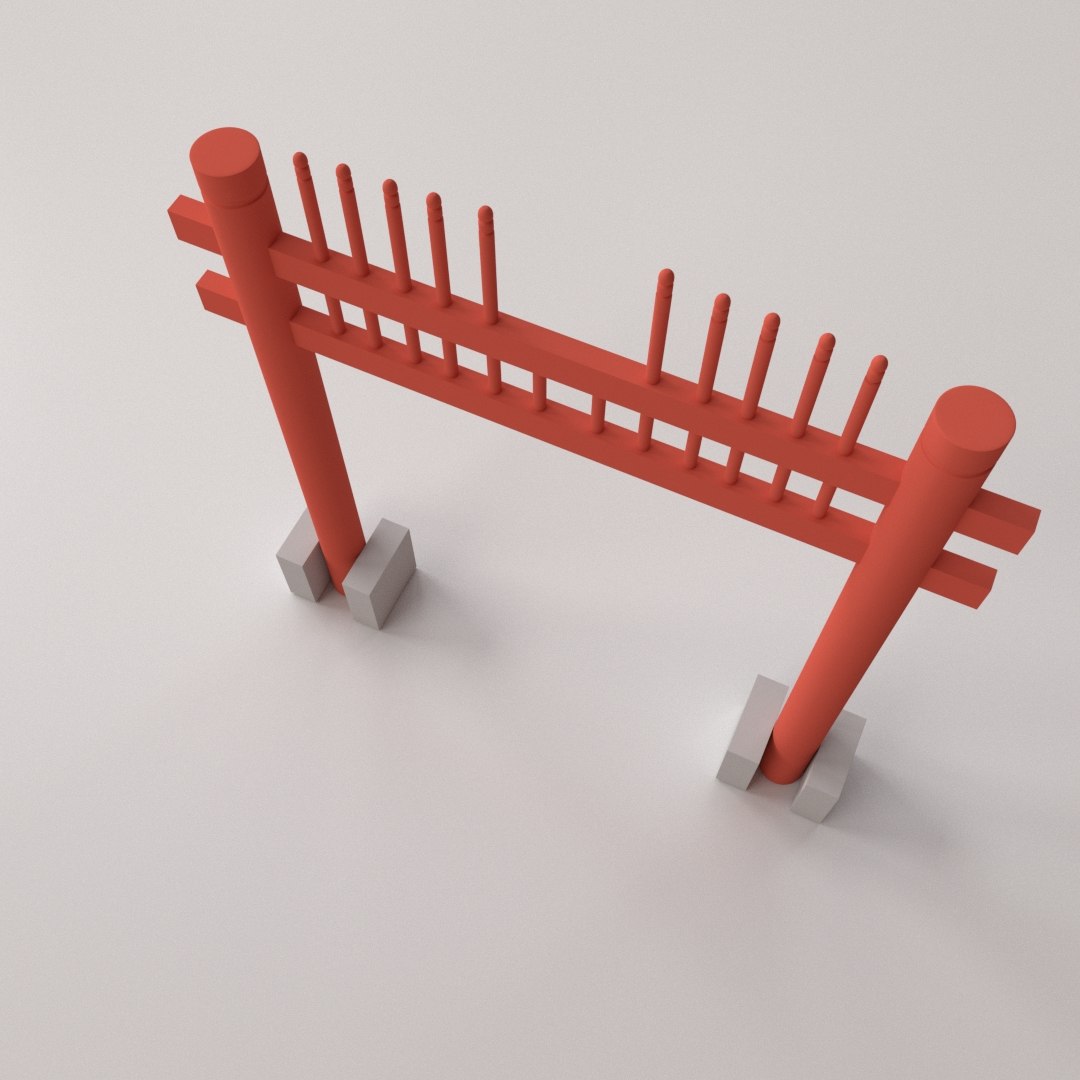 Hongsalmun 3D Model - TurboSquid 1159091