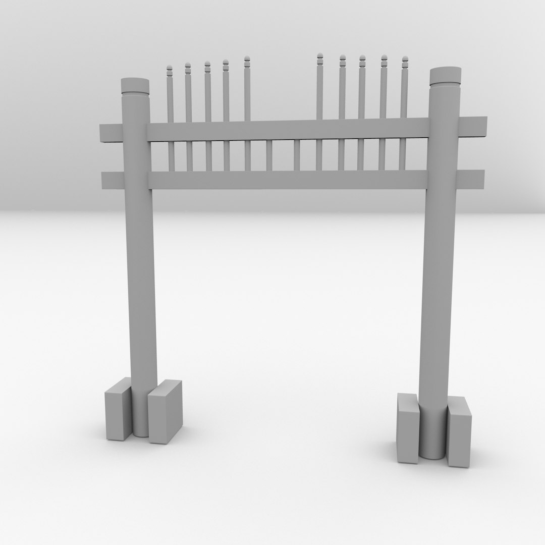 Hongsalmun 3D Model - TurboSquid 1159091