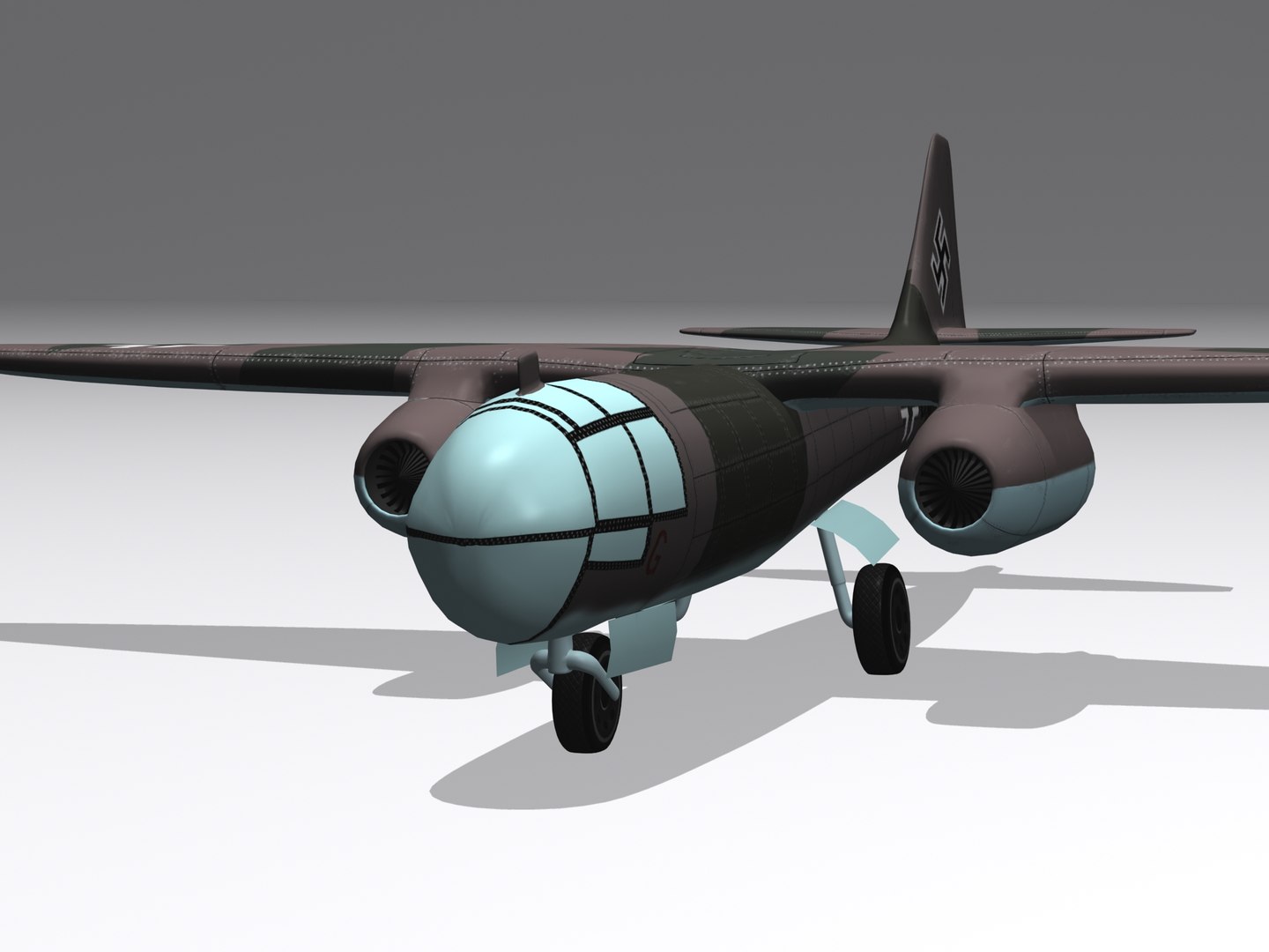 3d Model German Bomber