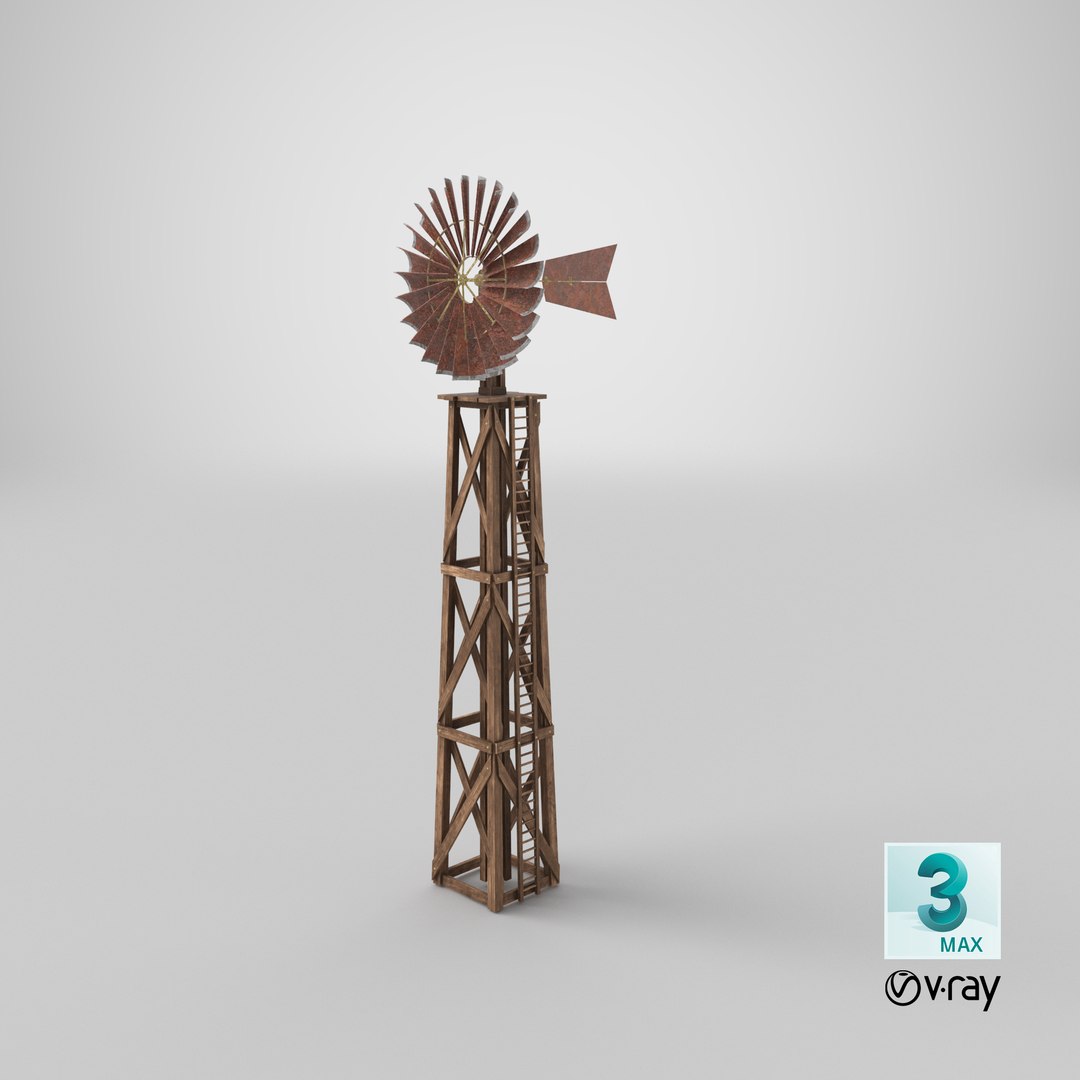 3D Wind Farm Model - TurboSquid 1334456
