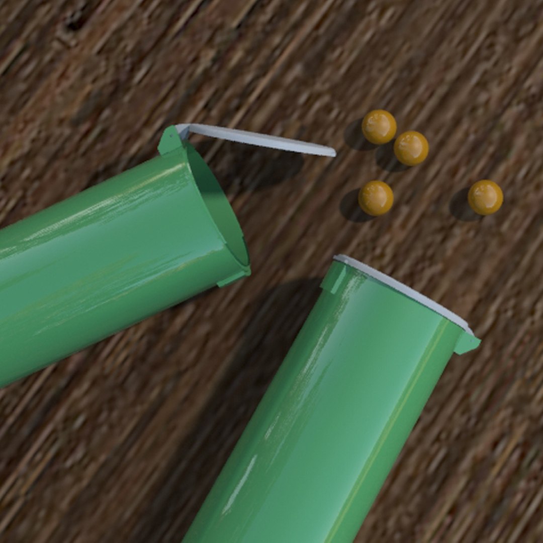 Paintball Pod 3d Model
