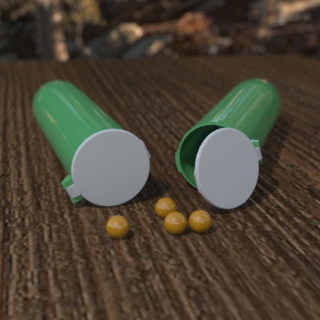 Paintball Pod 3d Model